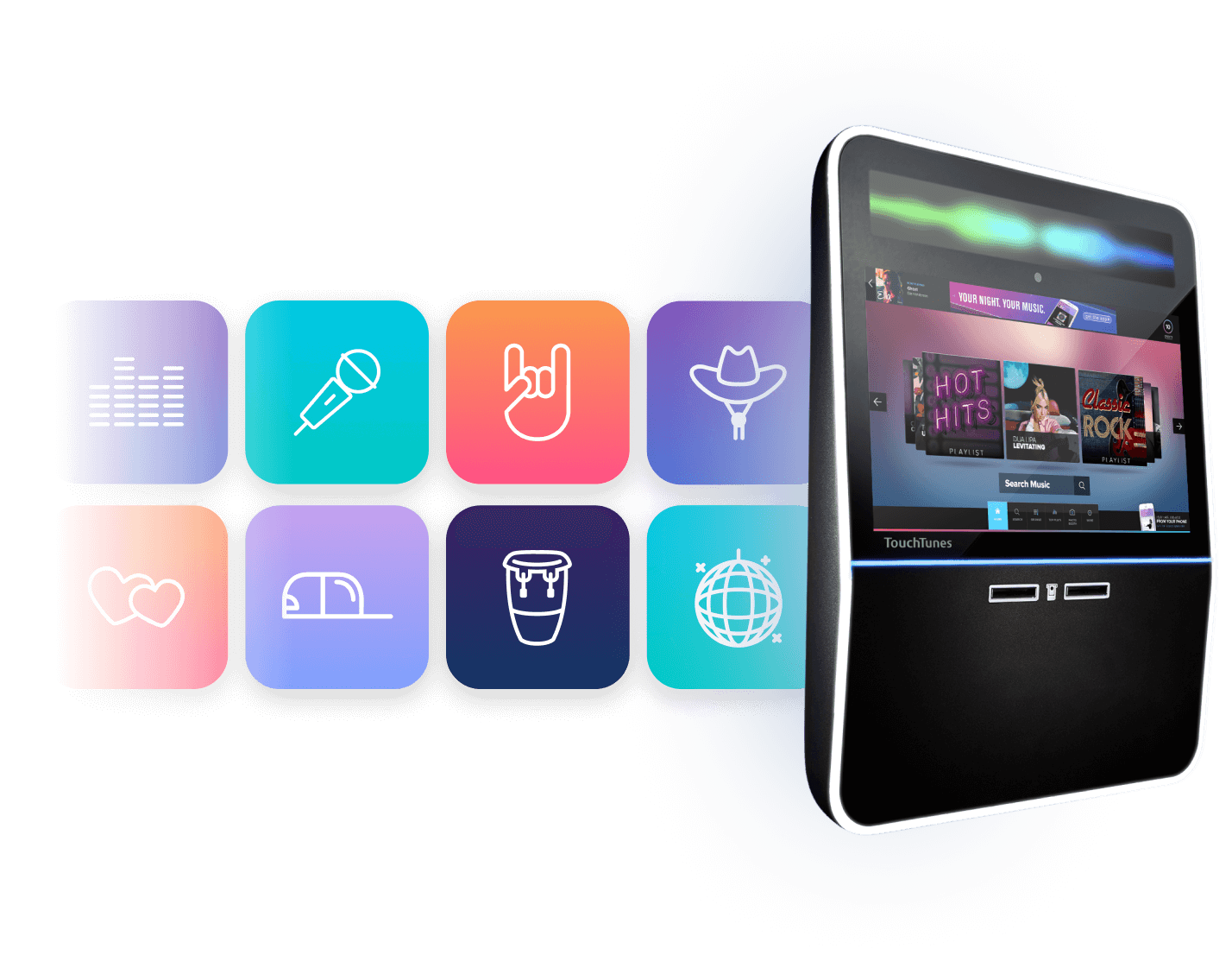 Digital Jukebox Music for Bars and Restaurants | TouchTunes